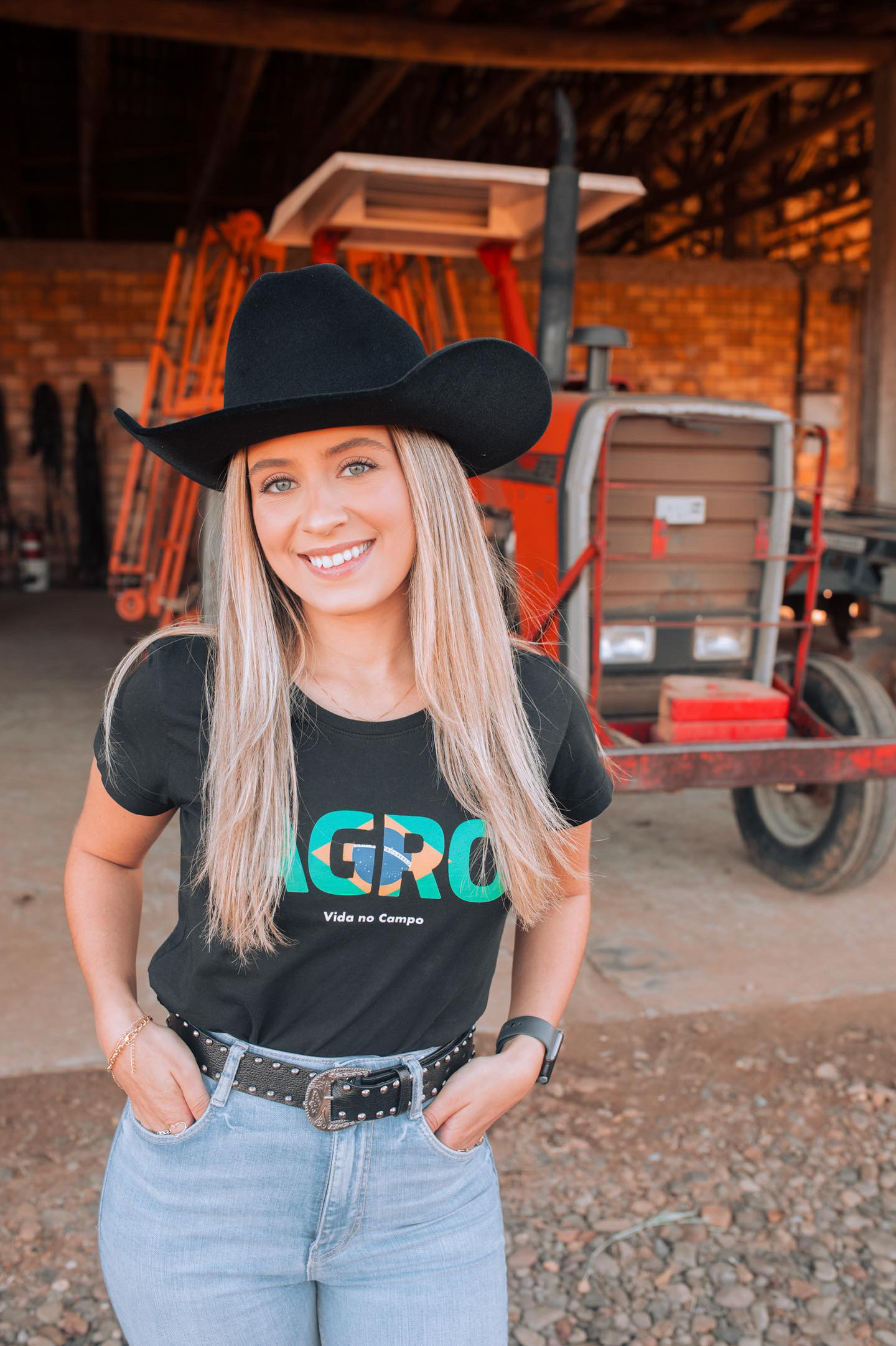 BABY LOOK - AGRO BRASIL - Vida no Campo | Feito para quem vive no Campo.