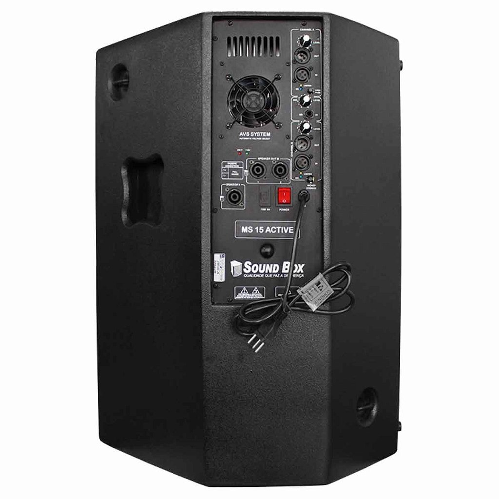 Caixa Acustica Ativo MS15A - SOUNDBOX - KEEPSOUND - Loja de Equipamentos de Som e Instrumentos ...