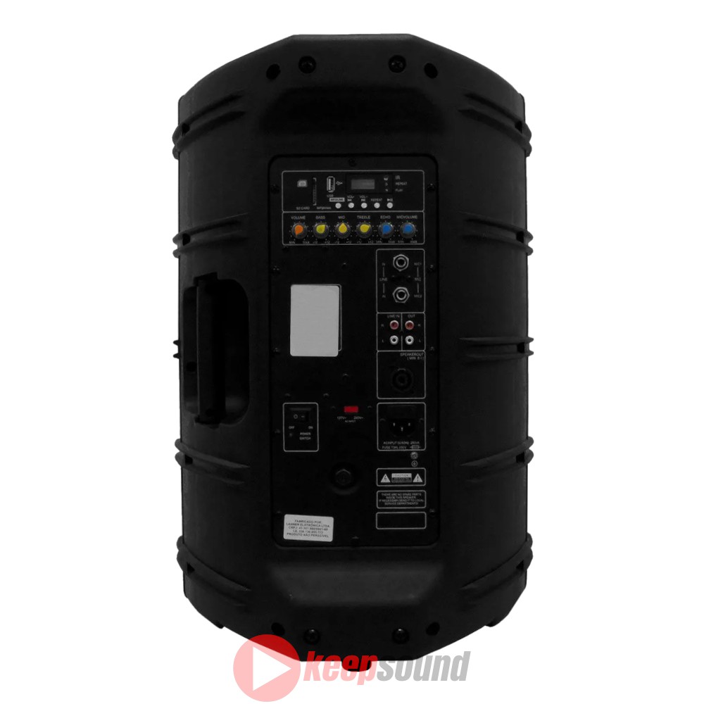Caixa Ativa 200W 12 Polegadas CSR 3000 USB - CSR - KEEPSOUND - Loja de Equipamentos de Som e ...