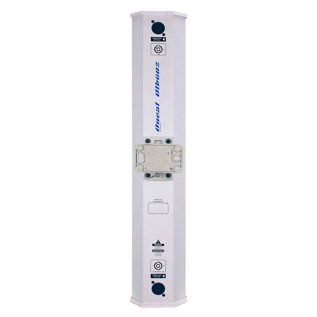 Caixa Passiva Line Array Vertical Branca 180W 6 x 2,5 OLB 602 - ONEAL ...