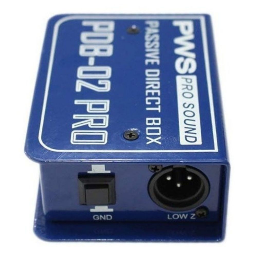 Direct Box Passiva PDB 02 PRO - PWS - KEEPSOUND - Loja de Equipamentos ...
