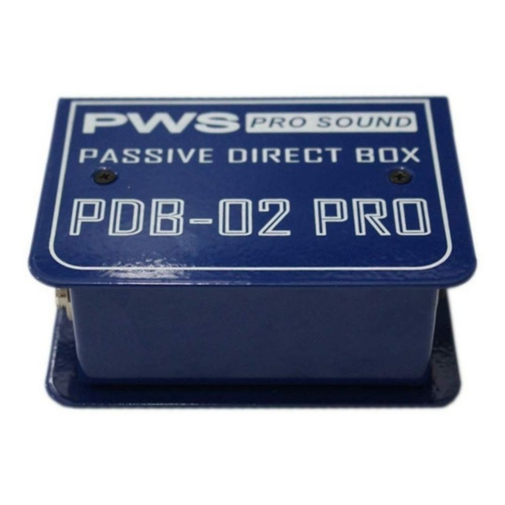 Direct Box Passiva PDB 02 PRO - PWS - KEEPSOUND - Loja de Equipamentos ...