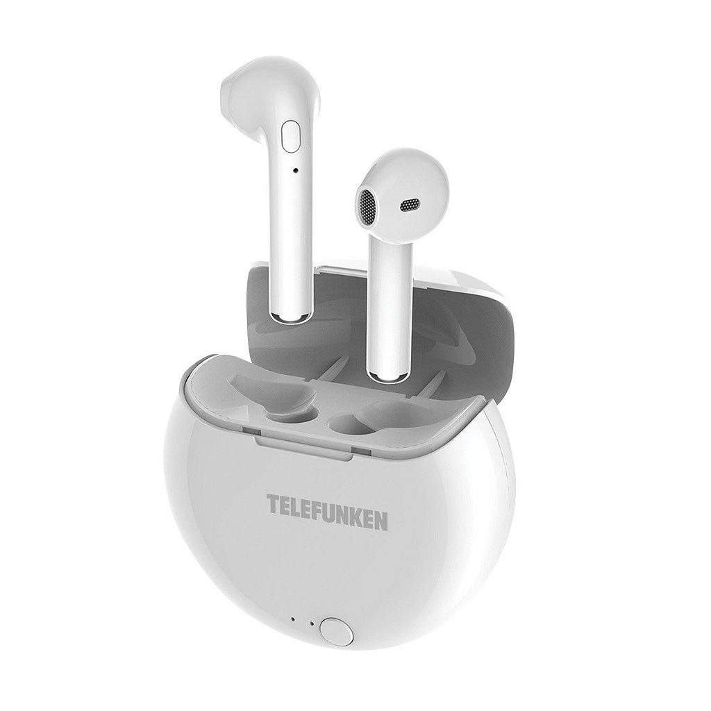 Fone De Ouvido In-Ear Bluetooth Branco TF-PH320 - TELEFUNKEN ...