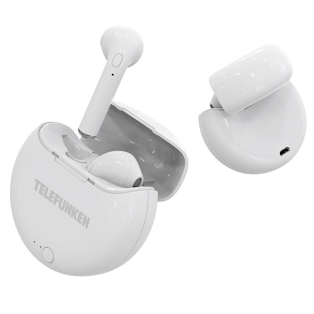 Fone De Ouvido In-Ear Bluetooth Branco TF-PH320 - TELEFUNKEN ...