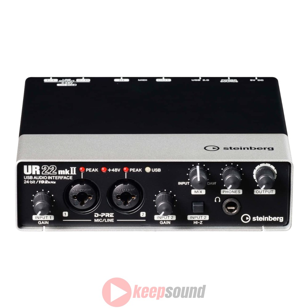 kit Home Studio UR22 MKII RECORDING PACK - STEINBERG - KEEPSOUND - Loja ...