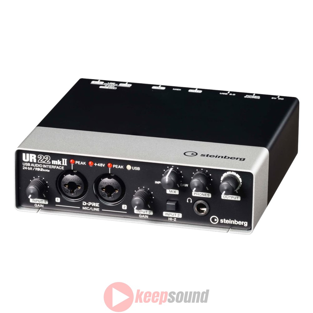 kit Home Studio UR22 MKII RECORDING PACK - STEINBERG - KEEPSOUND - Loja ...