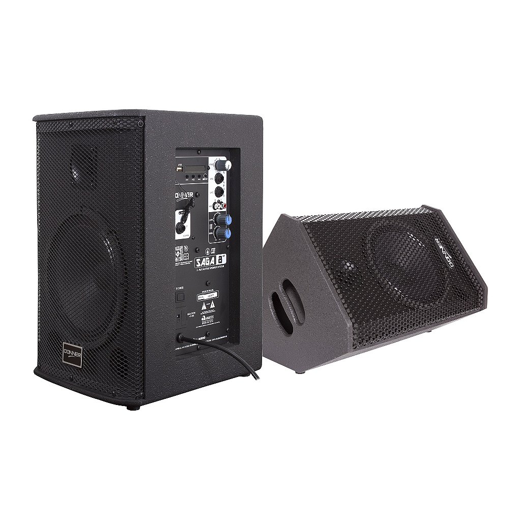 Kit Igreja Mesa de Som + Caixa Ativa + Passiva 150W SAGA 8 – DONNER - KEEPSOUND - Loja de ...