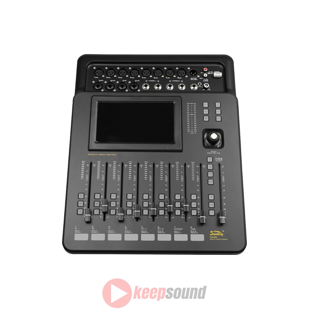 Mesa de Som Digital 20 canais DM20 - SOUND KING - KEEPSOUND - Loja de ...