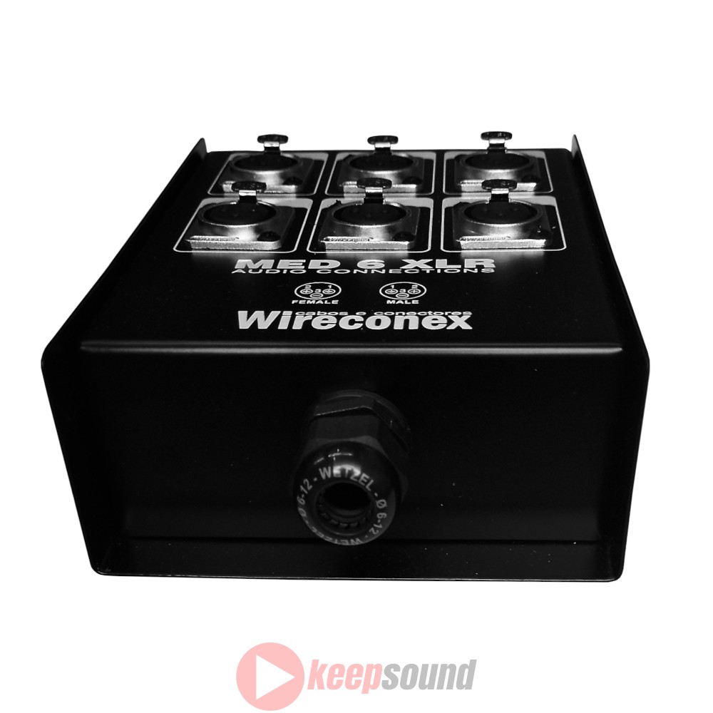 Painel de 6 Vias Para Medusa Com Conectores MED2 06 1SNCC - WIRECONEX ...