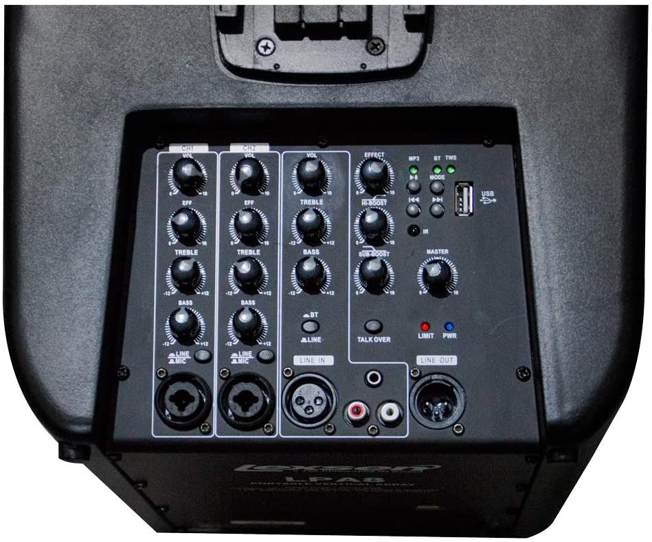 Sistema de som portátil vertical array 300W LPA-8 - LEXSEN - KEEPSOUND ...