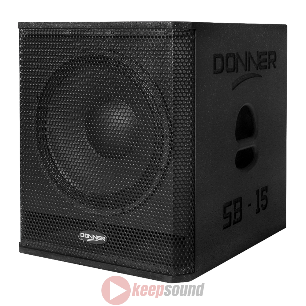 Subwoofer Ativo 625W 15 Polegadas SB 15A - DONNER - KEEPSOUND - Loja de Equipamentos de Som e ...