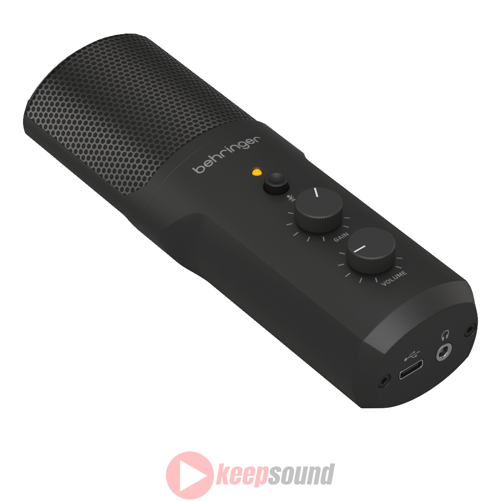 Microfone Condensador USB BU200 - BEHRINGER - KEEPSOUND - Loja de Equipamentos de Som e ...