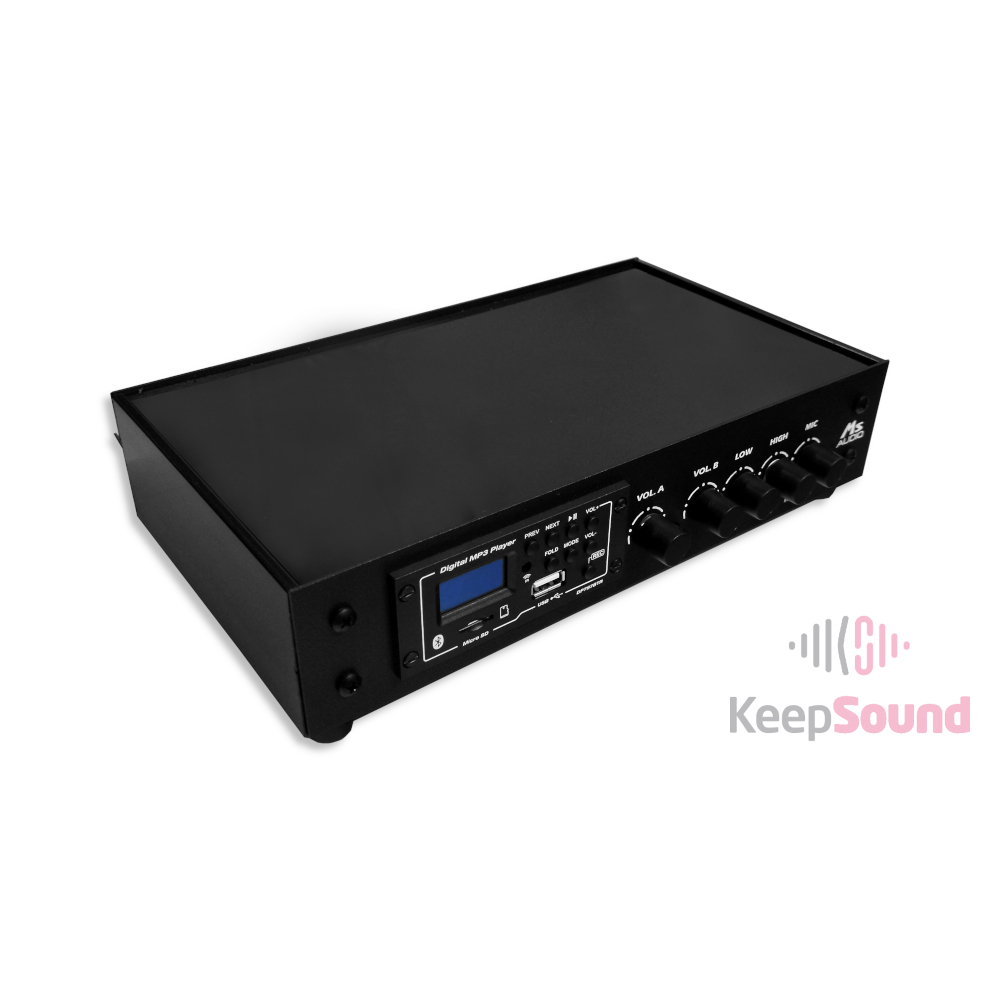 Amplificador de som ambiente 300W RC3004 - MS AUDIO - KEEPSOUND - Loja ...