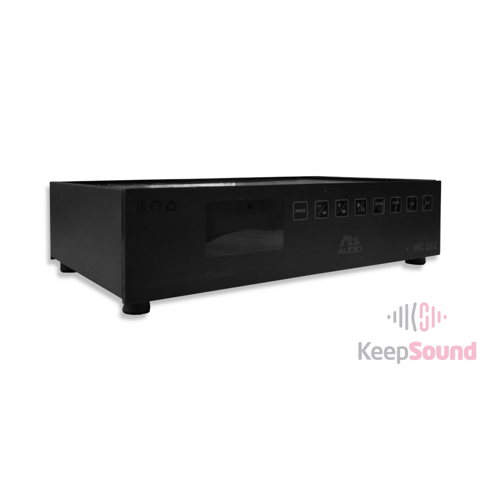 Amplificador para som ambiente RC212 - MS AUDIO - KEEPSOUND - Loja de Equipamentos de Som e ...