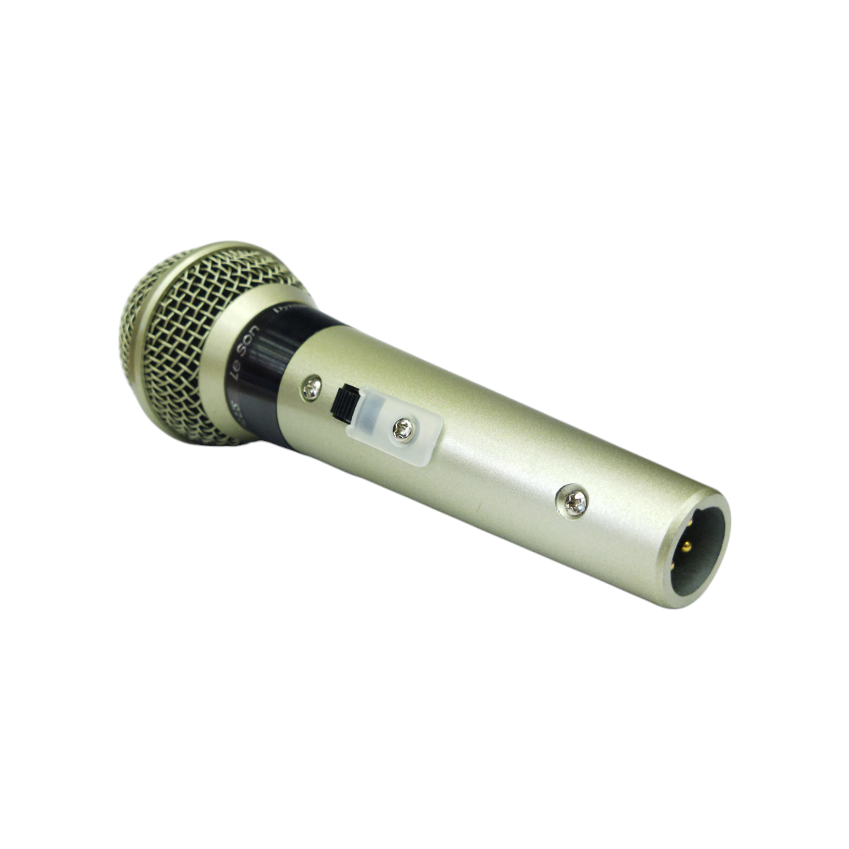 Microfone Profissional SM58 Plus Leson Champanhe - Alta Qualidade ...