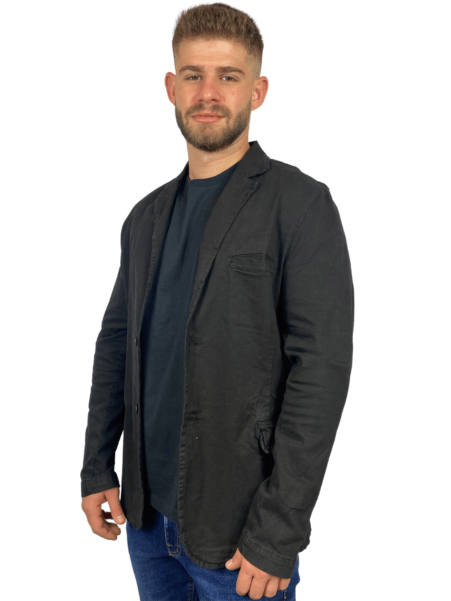 Blaser Bolso Embutido - TOULON | Loja de Calças Jeans e Roupas Masculinas Blaser Bolso Embutido - TOULON | Loja de Calças Jeans e Roupas Masculinas