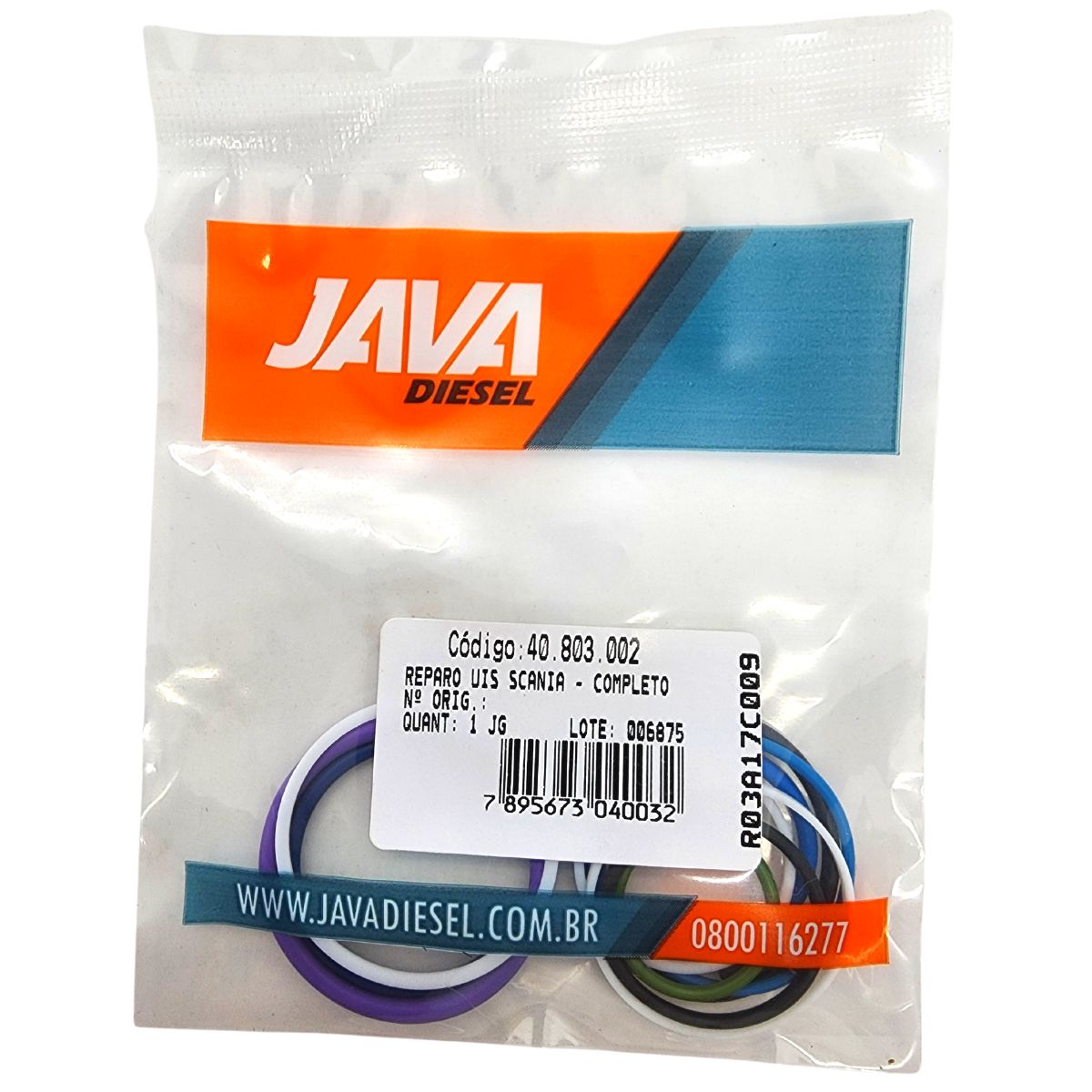 Kit de Reparo BBA Unitária 0414701005 Java UIS Scania / Marcopolo ...