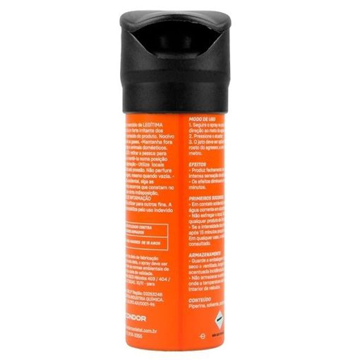 SPRAY DE DEFESA PESSOAL DEFENSOR CONDOR - Lacustre Tactical