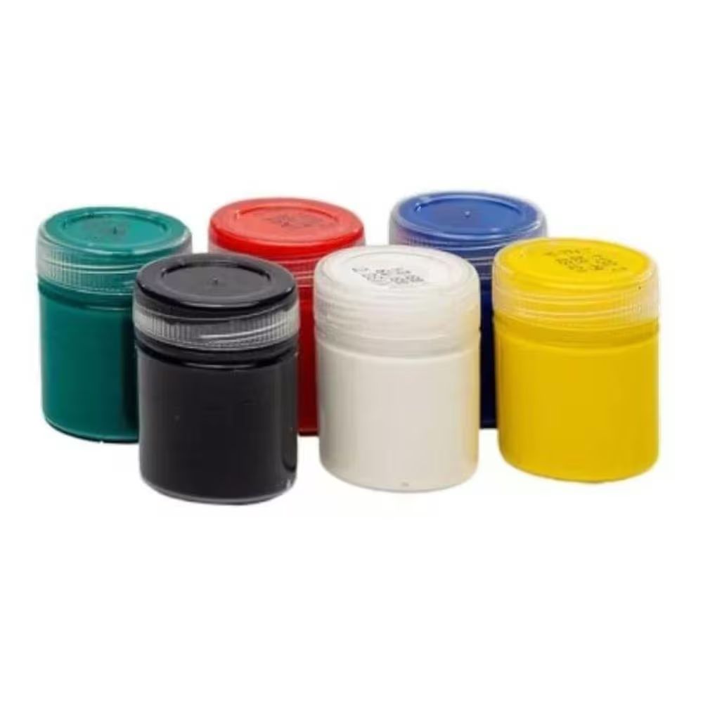 Tempera Guache com 6 cores 15ml - Make+ - Artes e Formas | Papelaria