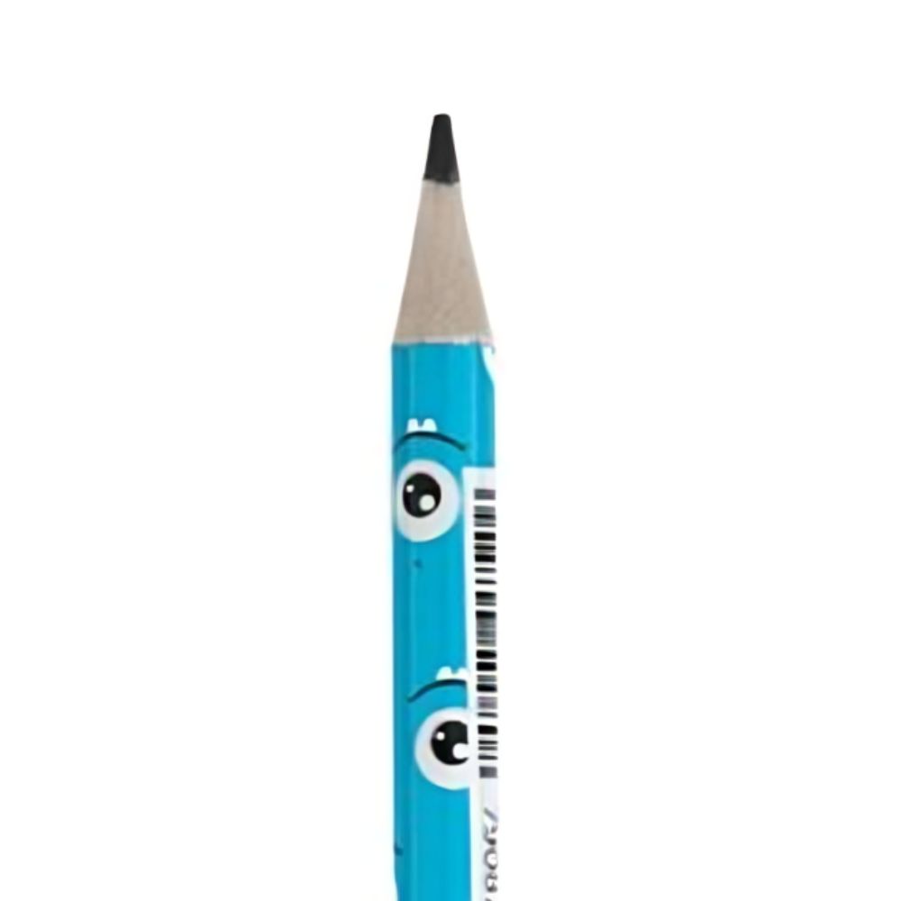 Lápis HB Redondo com Borracha Monsters - Brw - Artes e Formas | Papelaria Lápis HB Redondo com Borracha Monsters - Brw - Artes e Formas | Papelaria