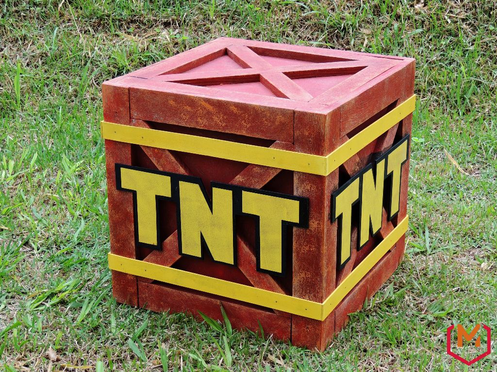 Caixa TNT - Crash Bandicoot - Loja MattosBox