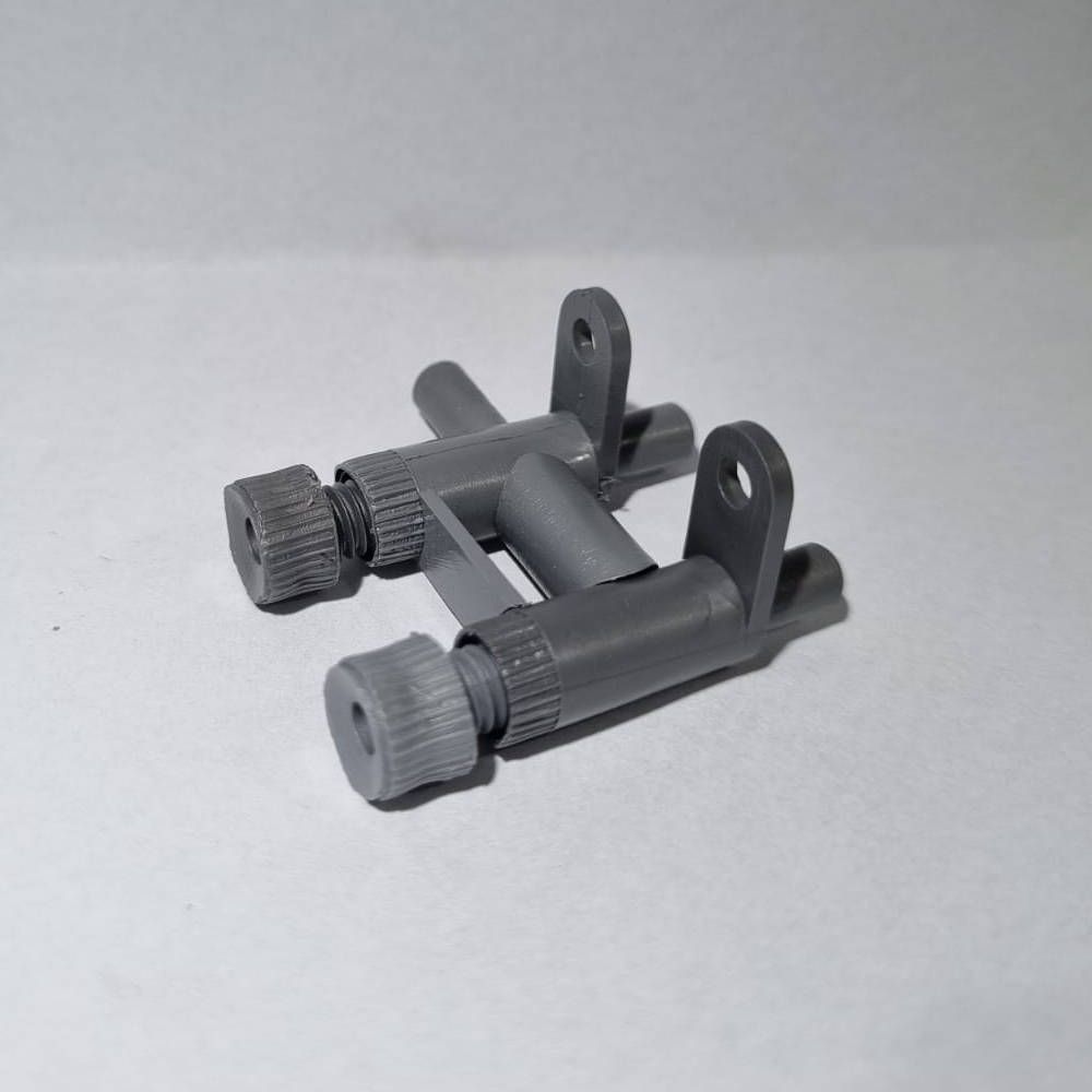 Delfin Divisor de Ar Expansível (1 passagem + 1 terminal) - Pró-Aquarista