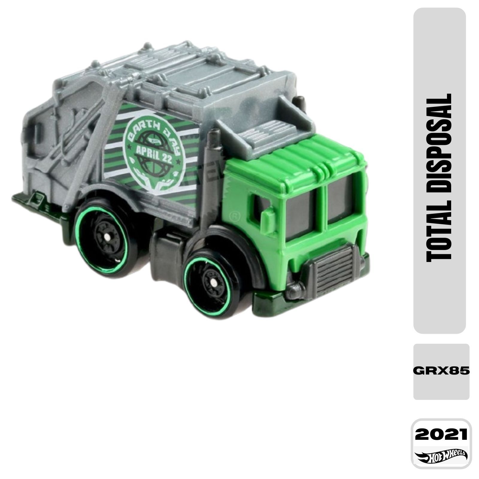 Hot Wheels - Total Disposal - GRX85 - Mini71 na Web