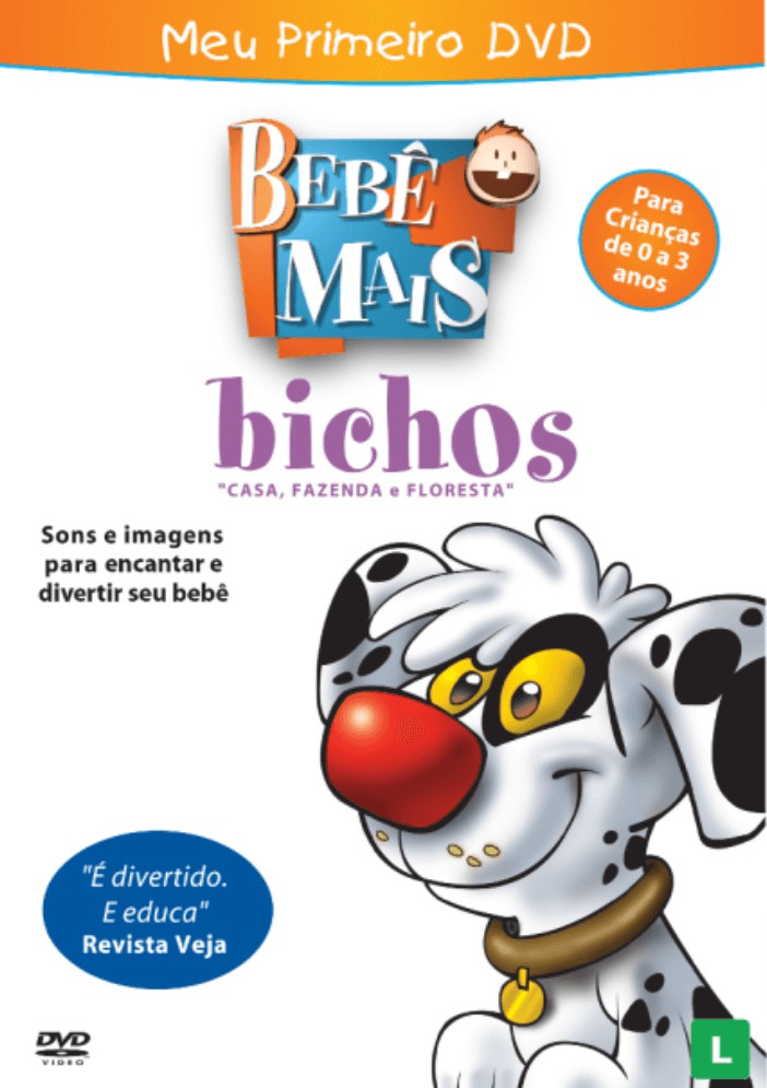 Meu Primeiro DVD - Bebê Mais - Bichos - Mini71 na Web