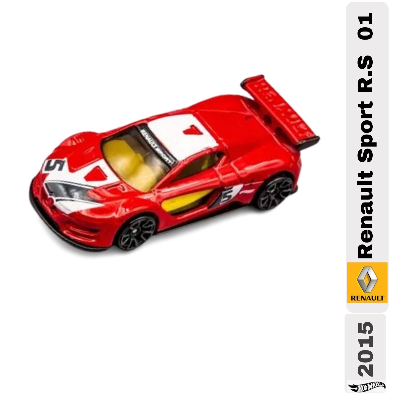 Hot Wheels 1 64 Renault Sport R S 01 Vermelho Com Caixa Acrílica