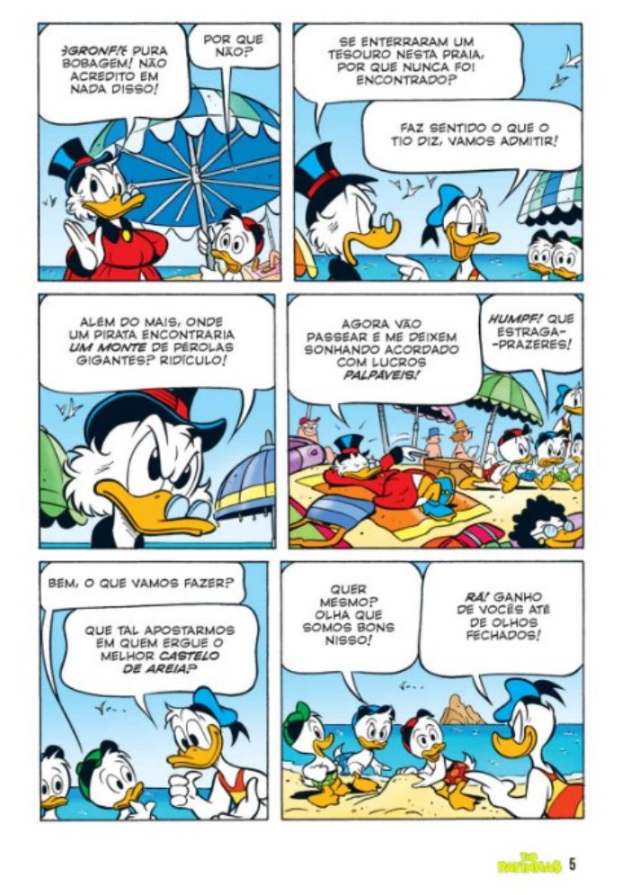 HQs Disney - Gibi em quadrinhos Tio Patinhas edição nº 46 | Mini71 ...