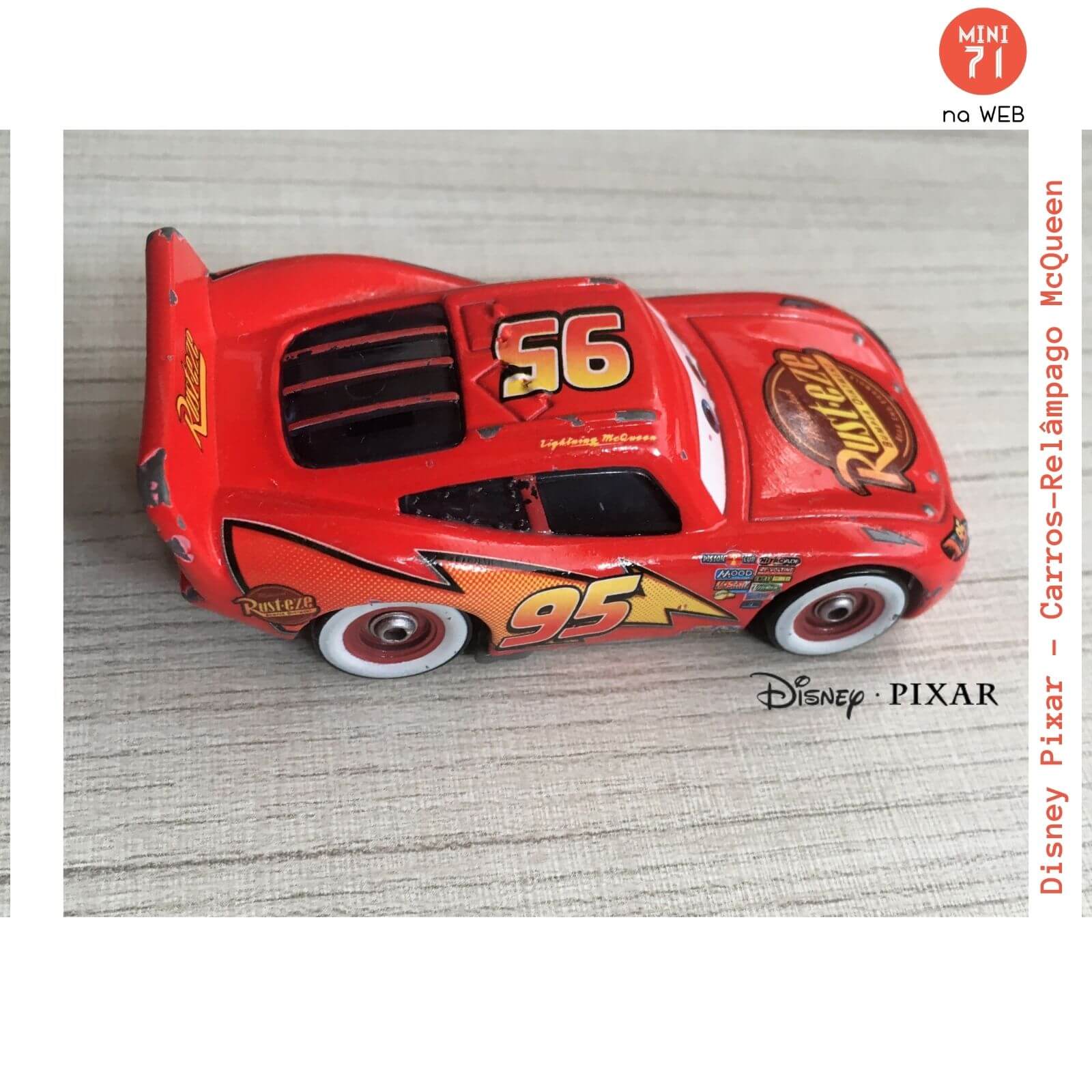 Disney Pixar - Carros-Relâmpago McQueen - Mini71 na Web