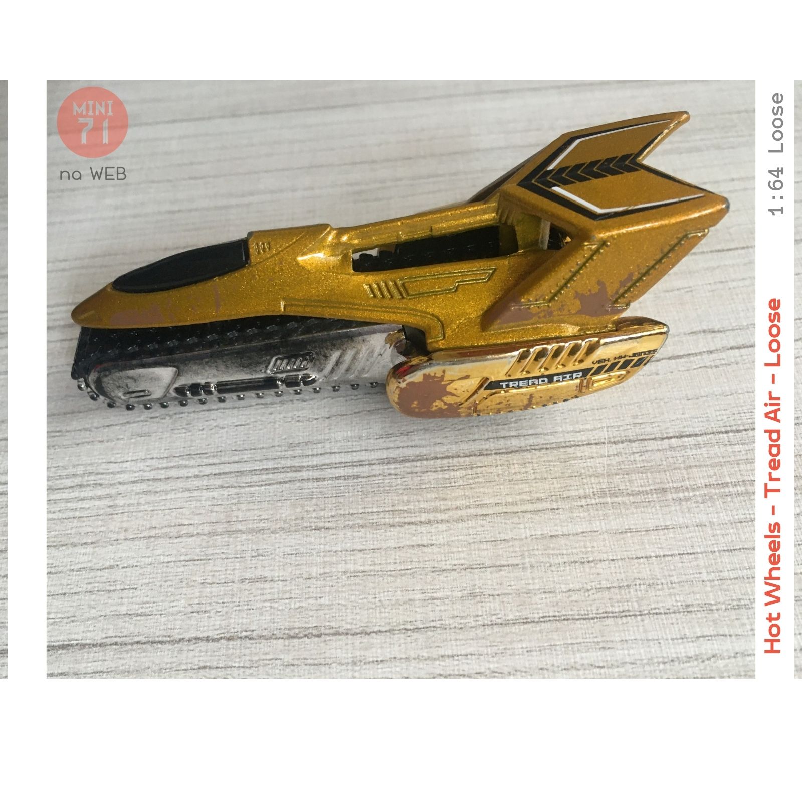 Hot Wheels - Tread Air - 1:64 Loose - Mini71 na Web
