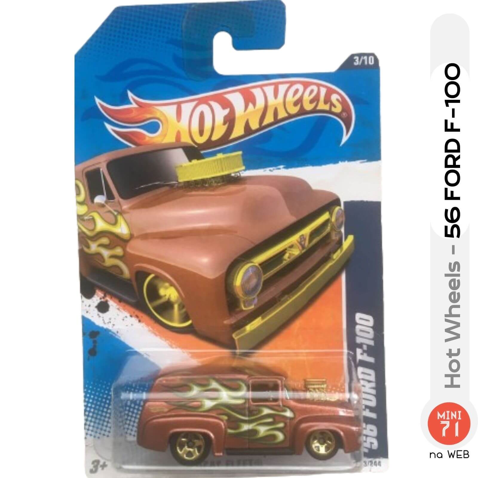 Miniatura Hot Wheels - 56 Ford F-100 - Séries kit 3 und | Mini71 ...