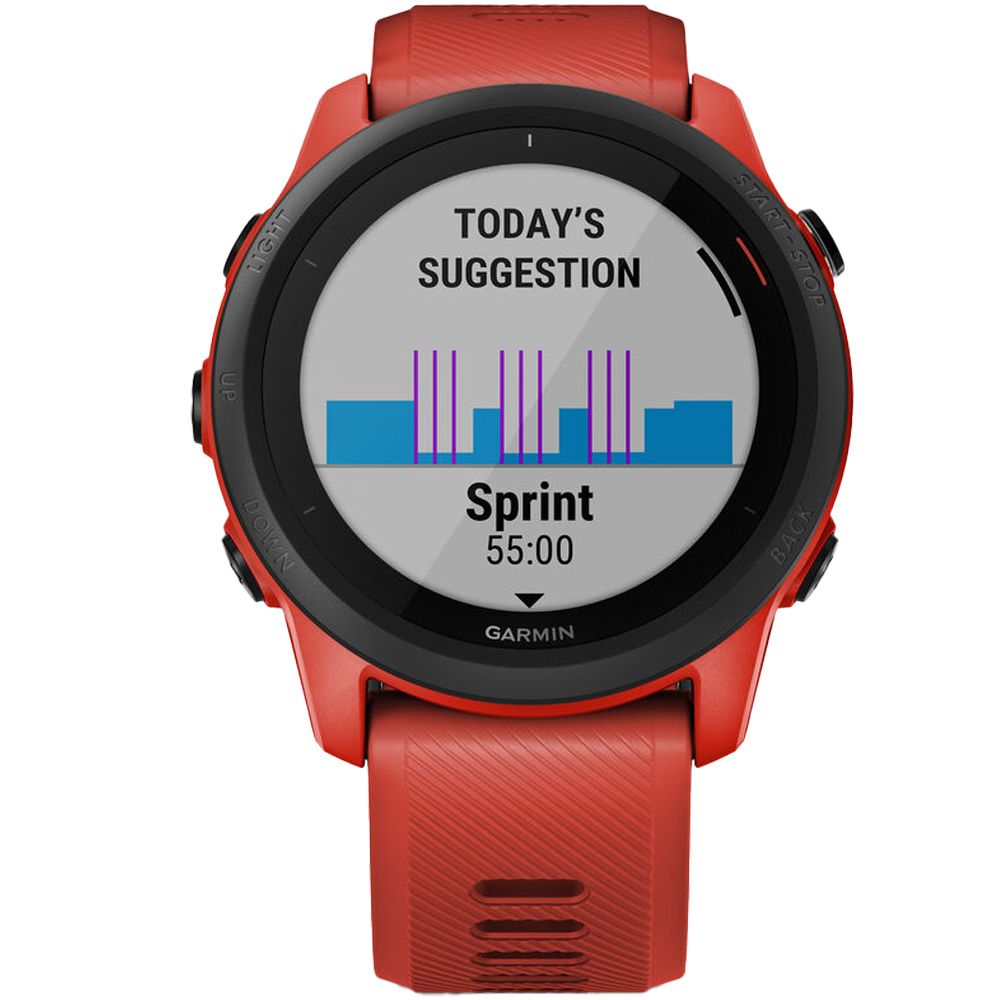 Relógio Smartwatch Garmin Forerunner 745 Red/Black - VBGPS