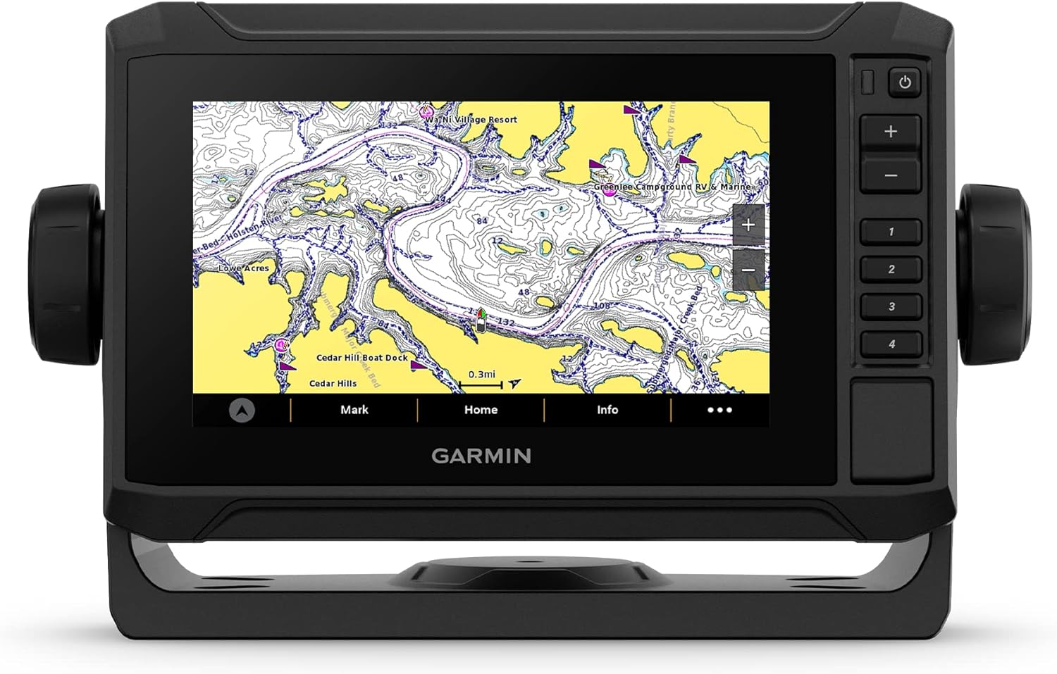 Fishing Electronics Garmin ECHOMAP UHD2 63sv With GT54 Transducer - 6 ...
