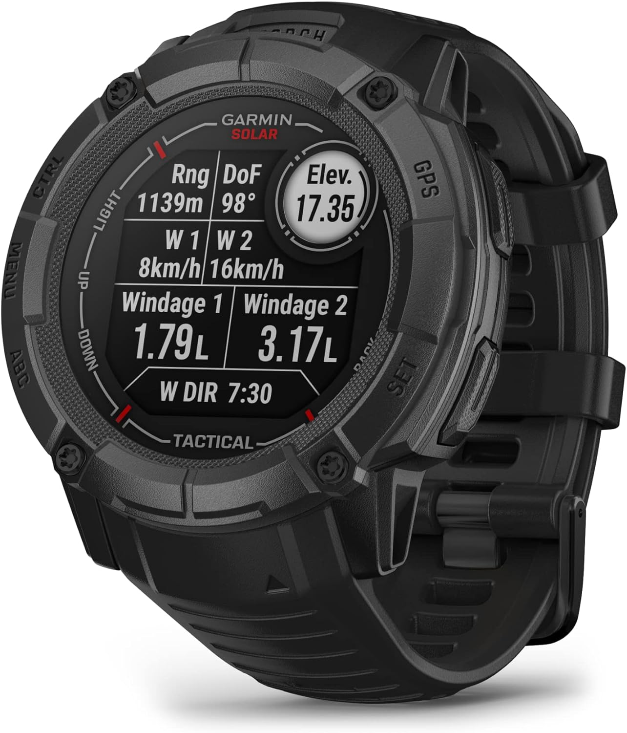 Relógio Garmin Instinct 2x Solar Tactical Edition Preto 50 Mm Vbgps