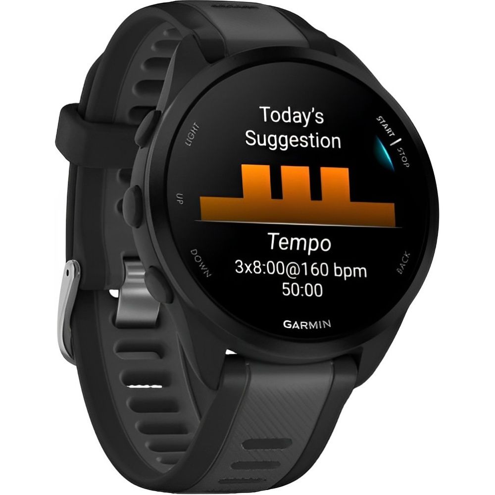 Garmin Forerunner 165 AMOLED Basic Preto - VBGPS