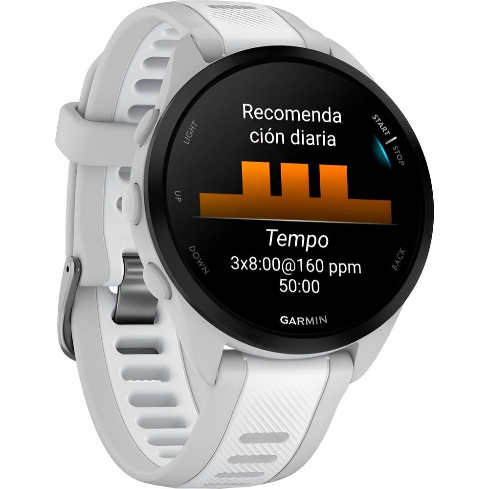 Garmin Forerunner 165 AMOLED Basic Branco - VBGPS