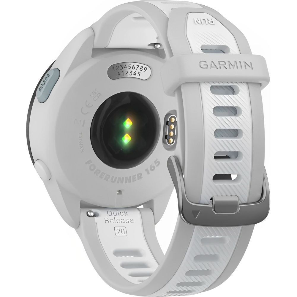 Garmin Forerunner 165 AMOLED Basic Branco - VBGPS