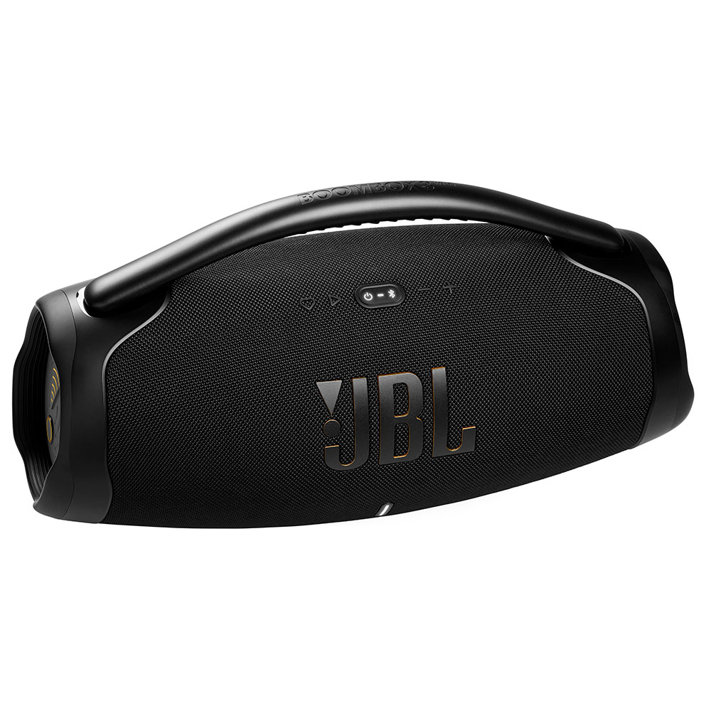 Caixa de Som Portátil JBL Boombox 3 com Wi-Fi e Bluetooth - Preto - VBGPS