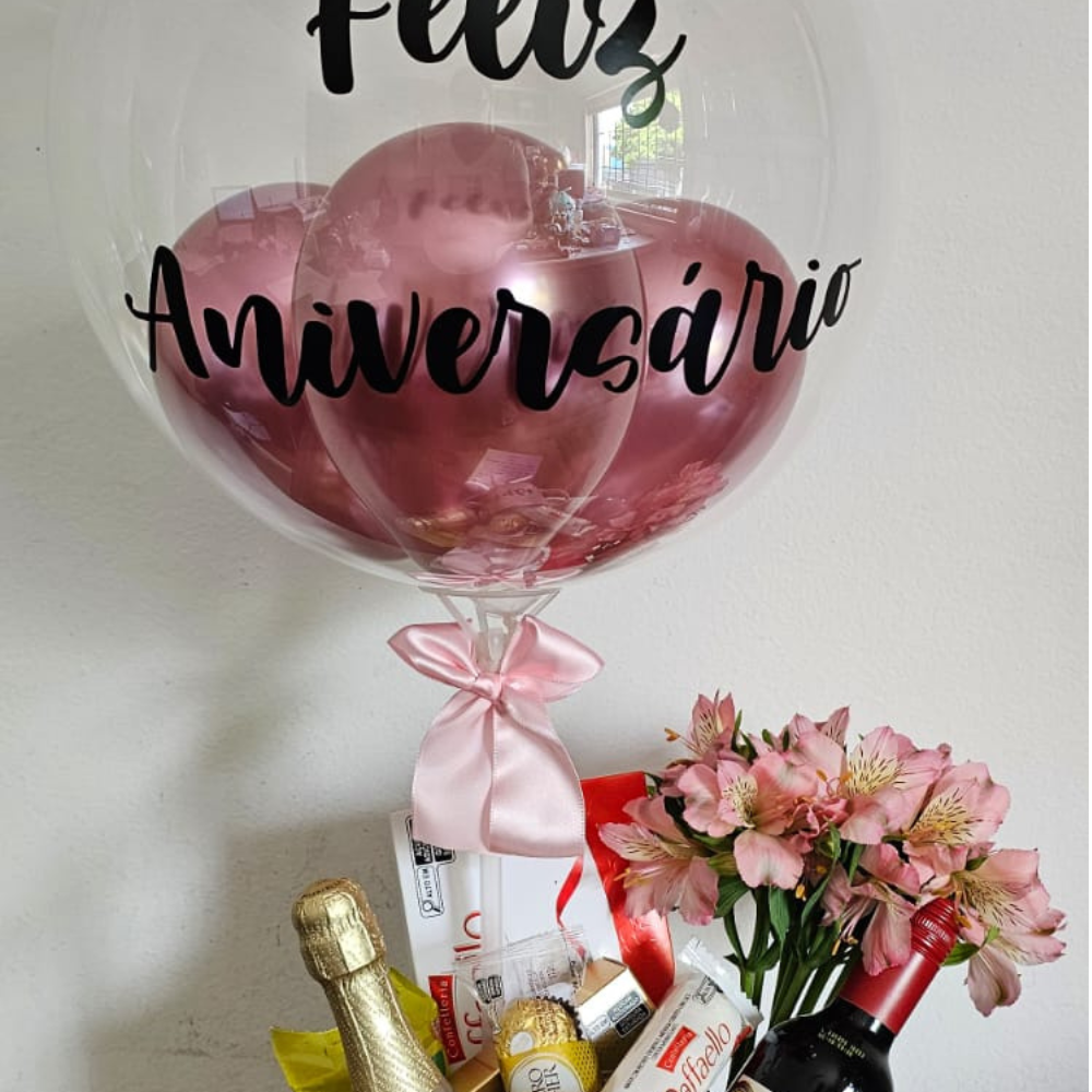 Box Chandon, Vinho, chocolate e caneca - Caixa e Festa