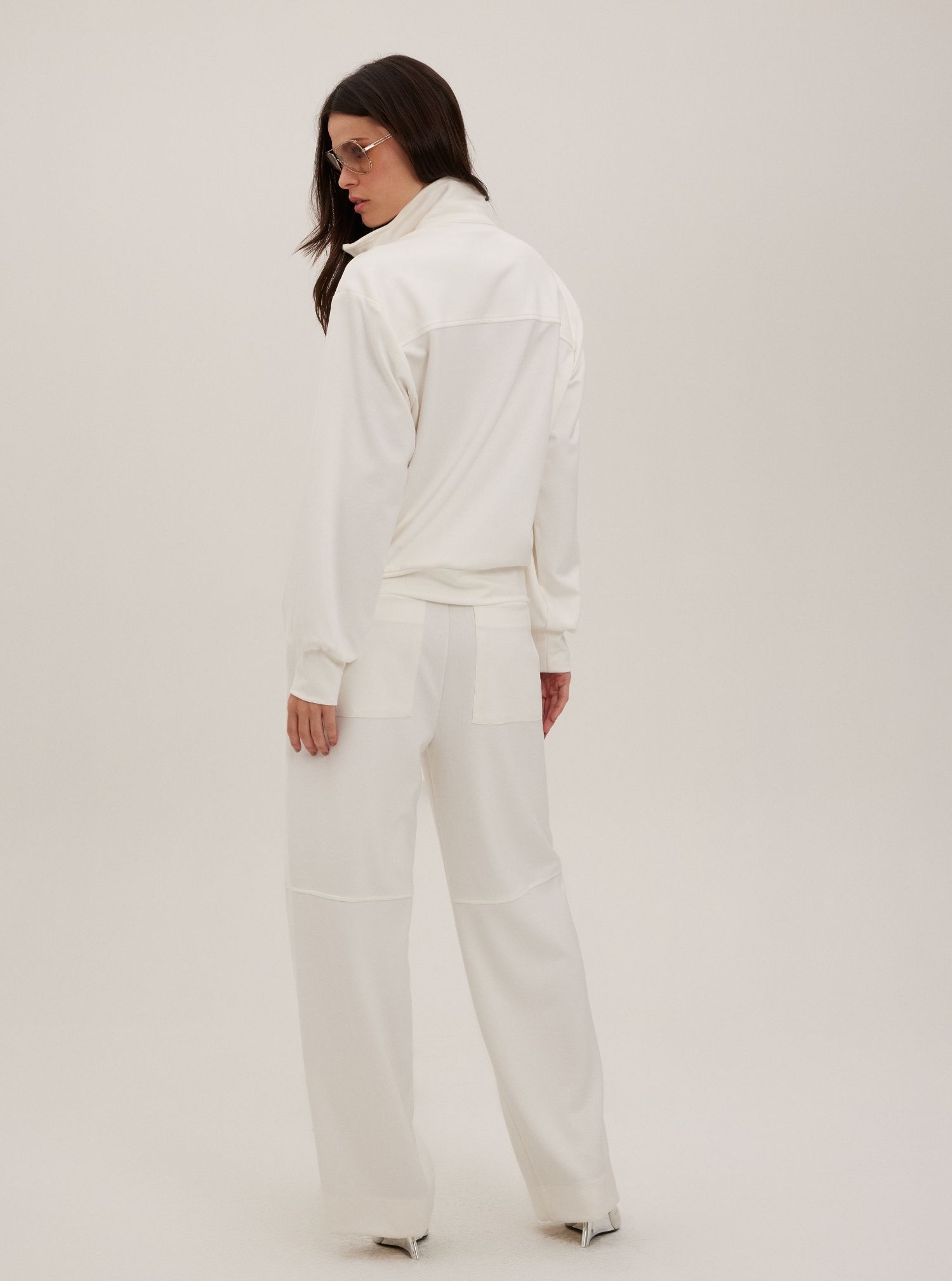 Coordenado Gabriela Malha Off White - Raizz | Loja Online - Raizz Store | Moda Feminina