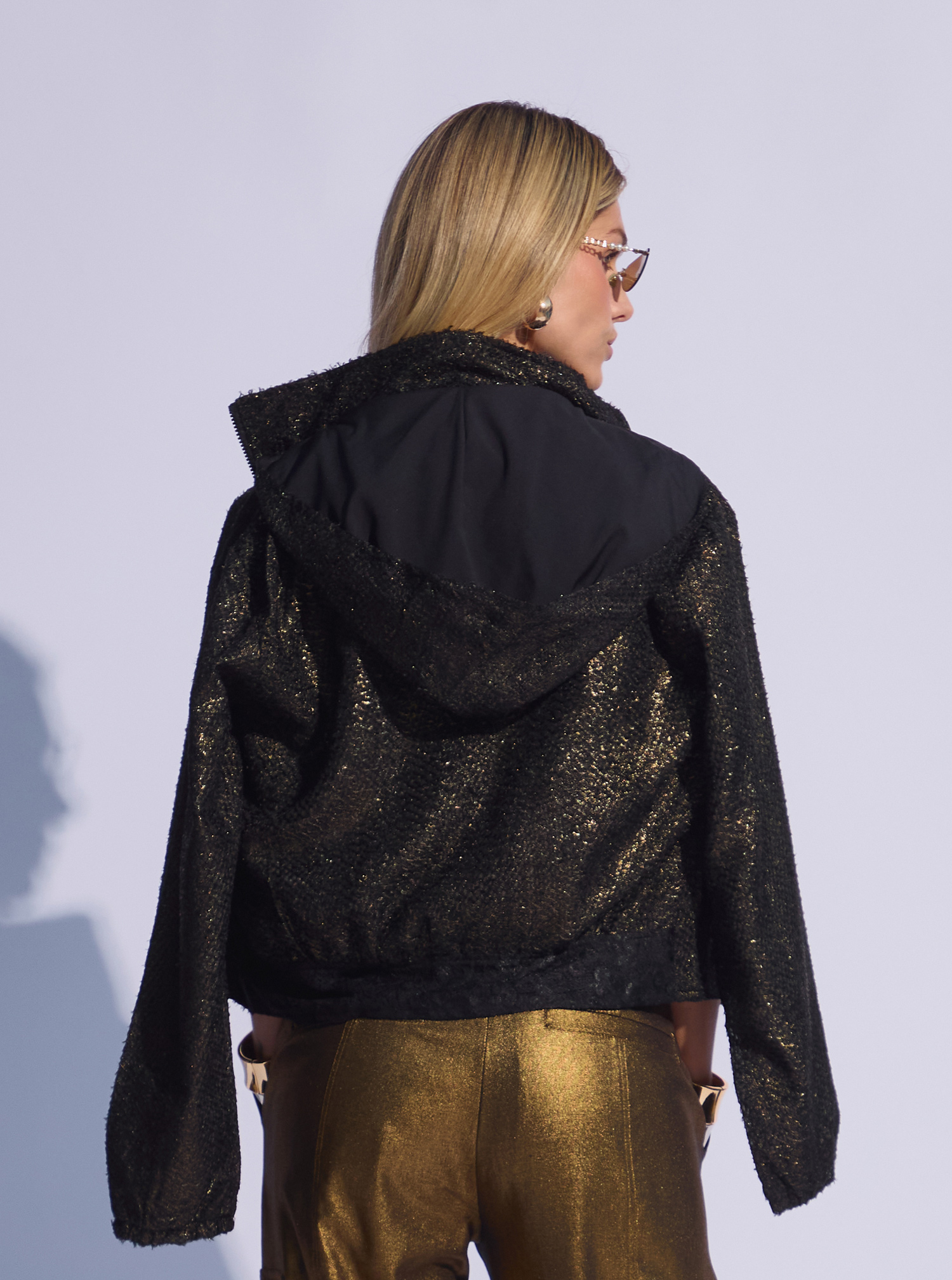 Jaqueta Sabrina Bomber Preta - Raizz | Loja Online - Raizz Store | Moda Feminina