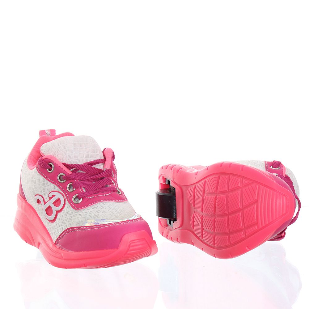 Tenis patins rodinha com led infantil feminino branco rosa - Loja de ...