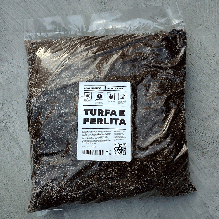 Turfa e Perlita - 50/50 - Organo Lab