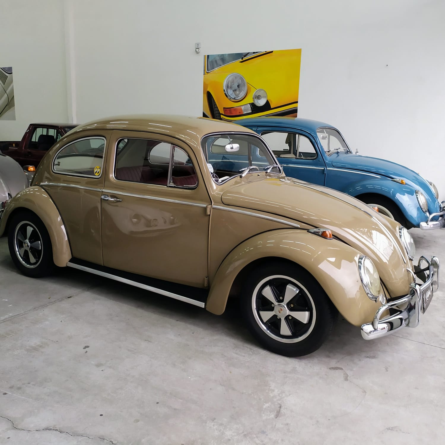 x-Não Disponível-FUSCA 1967 BEGE NILO - retrocar veiculos