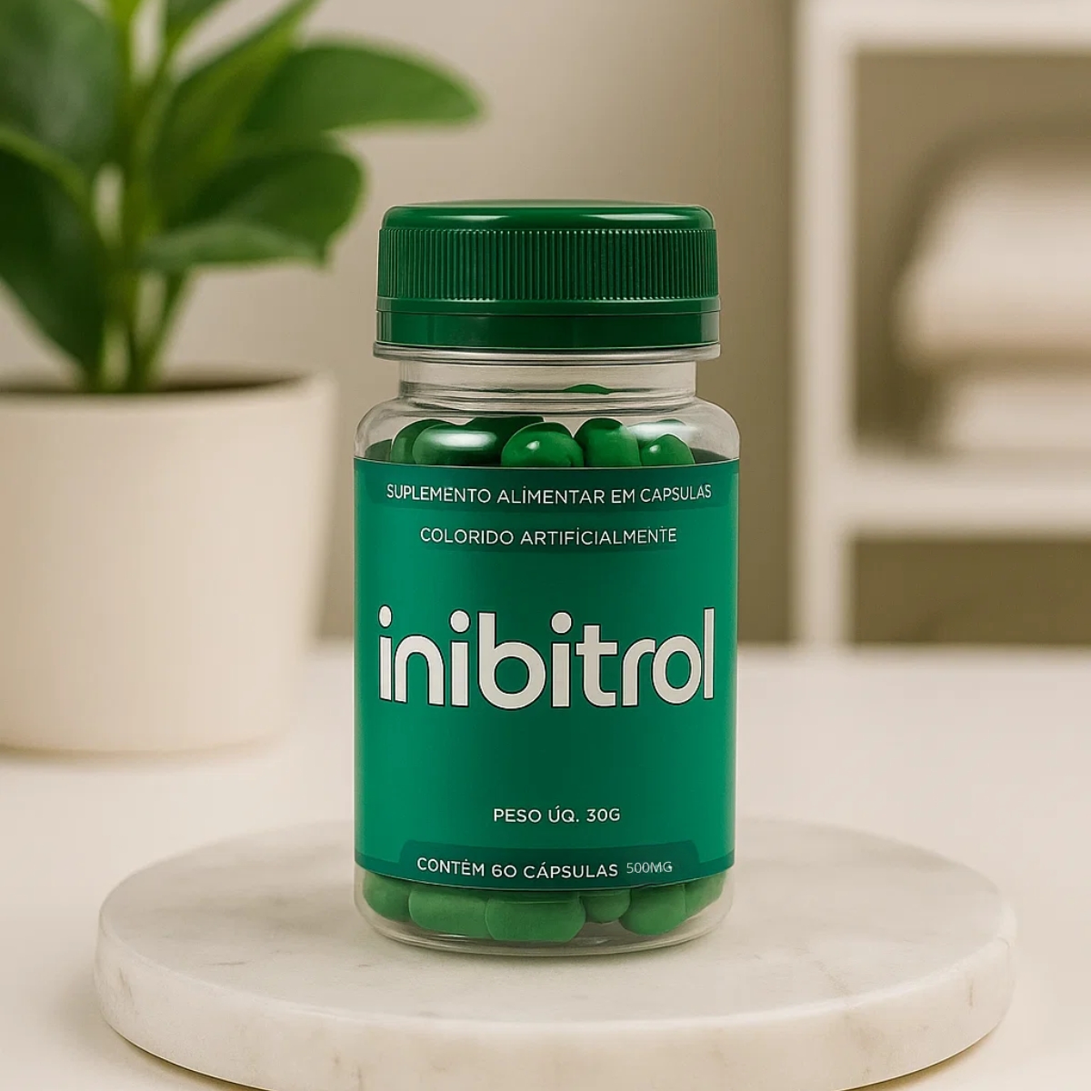 Inibitrol 60 Cápsulas - Lider Pharma - Saúde e Bem Estar