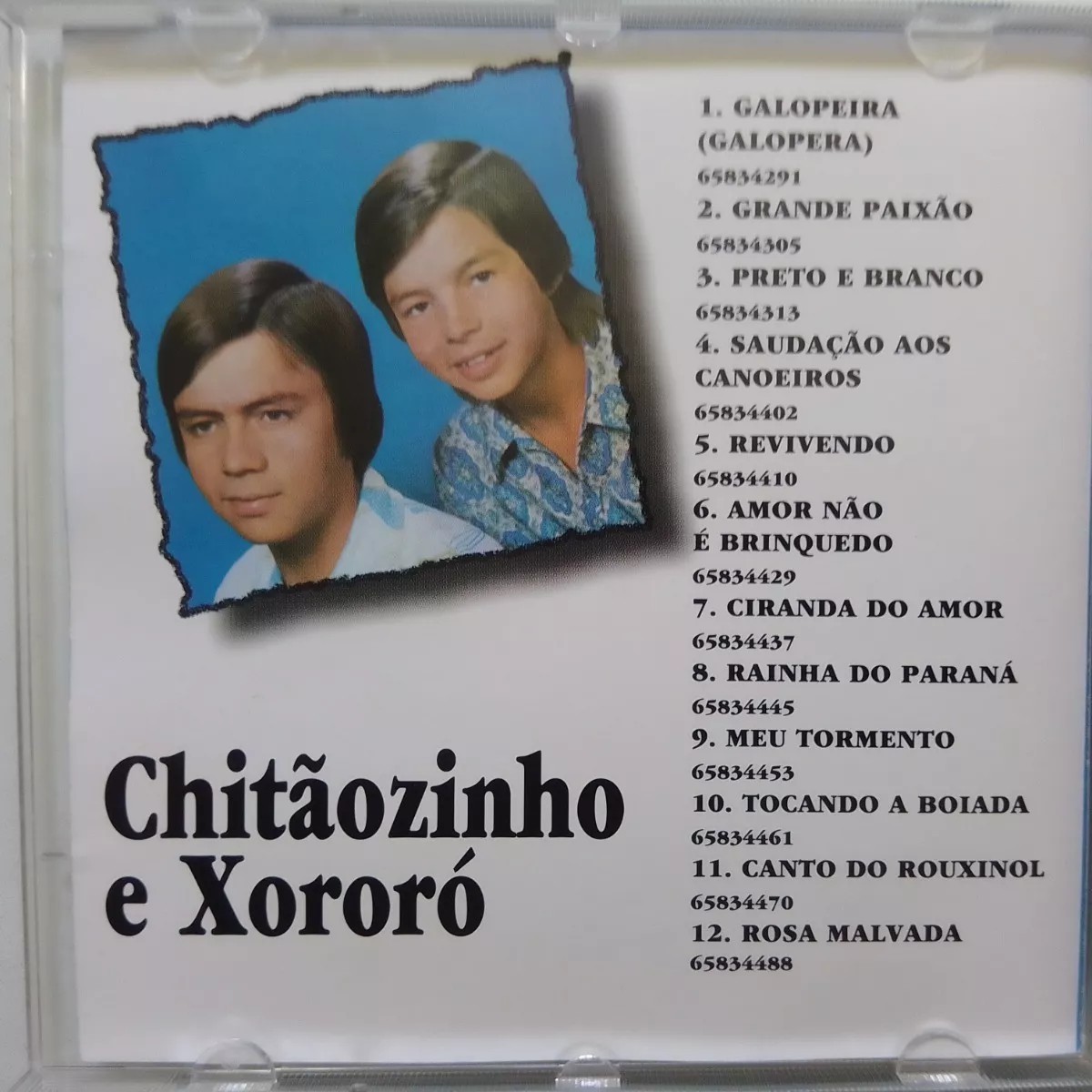 CD Chitãozinho E Xororó (1970) Primeiro (Galopeira) - MIGRANET | Loja ...