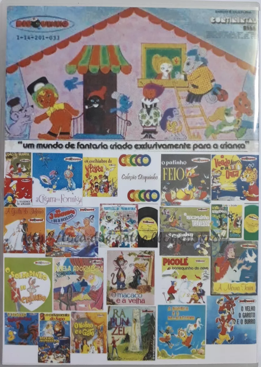 Coleção Completa Disquinho 89 Historinhas Infantis (2 CDs) - MIGRANET ...