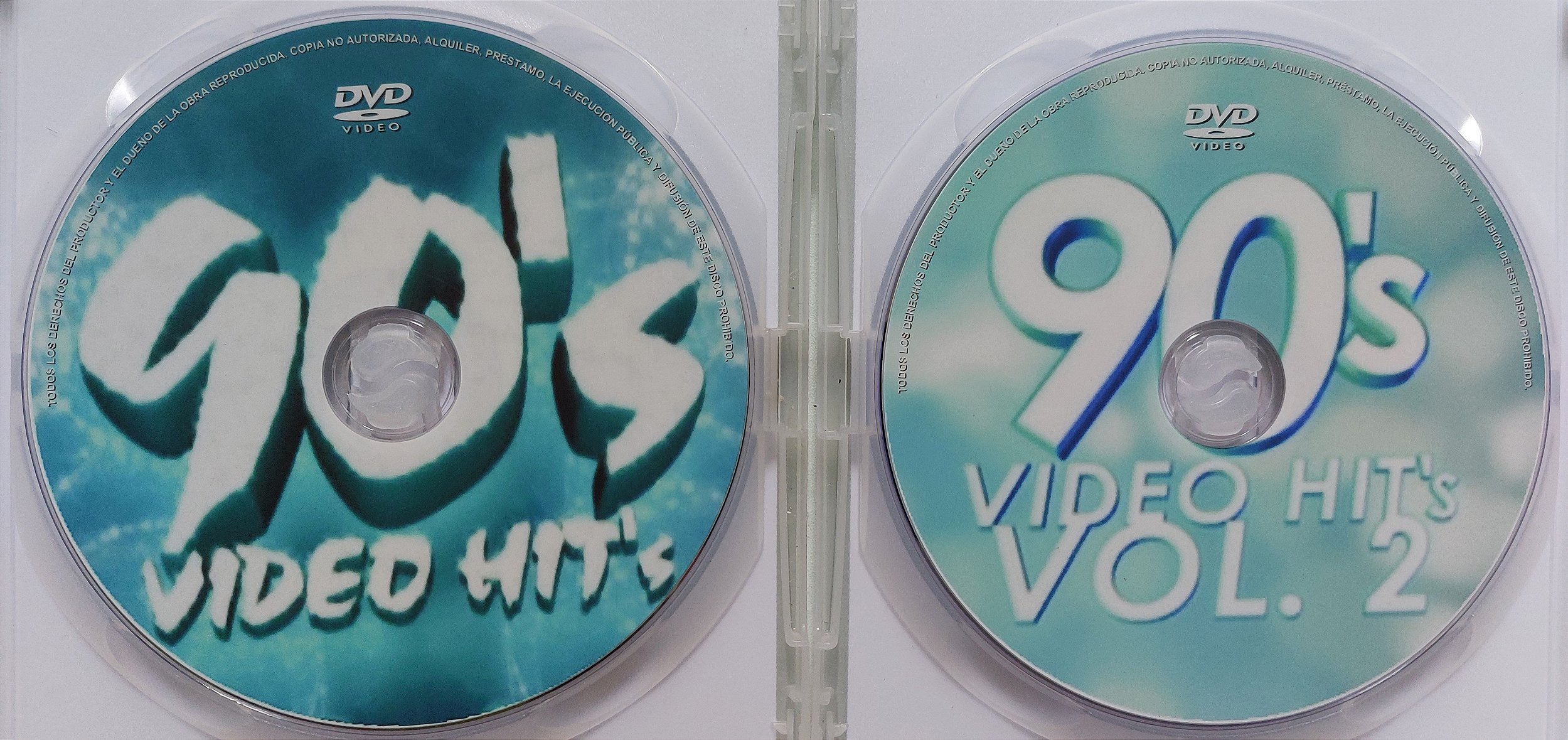 2 Dvds 90´s Video Hit´s Vol.1 E Vol.2 - MIGRANET | Loja Online de CD ...